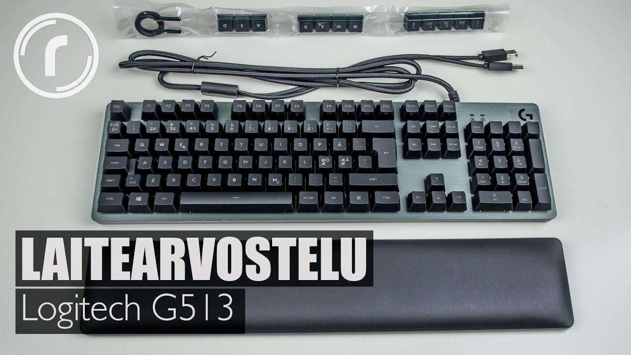Logitech G513 Carbon -arvostelu – Värikästä, hiljaista ja laadukasta ...