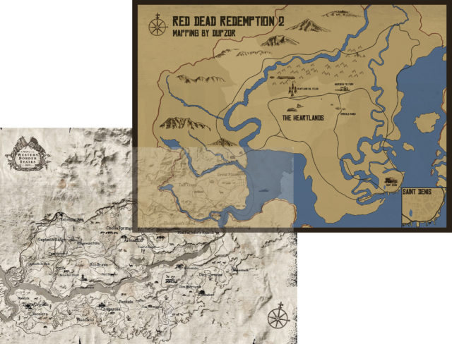 Näin Red Dead Redempition 2:n New Austin eroaa ensimmäisen RDR-pelin ...