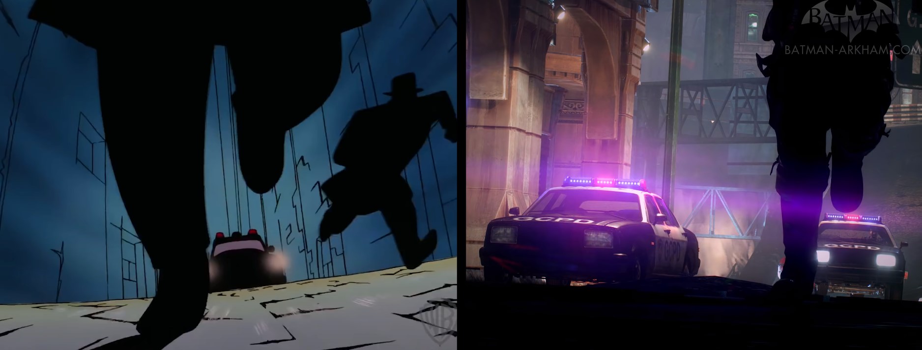 Joku teki 1990-luvun Batman-animaatiosarjan tunnusvideon Batman: Arhkam ...